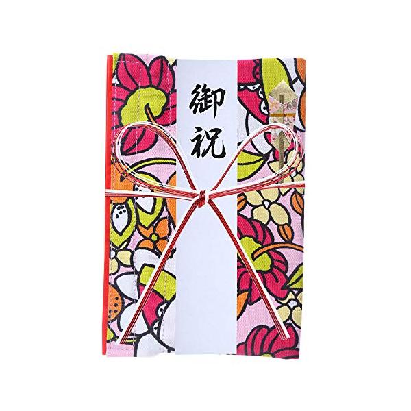 巾着袋に変わるご祝儀袋 一般御祝用 コットン (吉上(赤))文房具・オフィス用品/のし・冠婚葬祭用品/祝儀袋