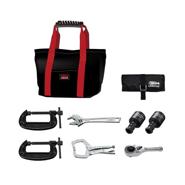 *セット内容:ハイブリッドモンキレンチ(UM36XG)、ノズルクリーナー(WSC350SET、WSC350*1)、シャコ万力(B75A(1134*2))、バイスプライヤC型(VC150N)、ツールバッグDIY・工具・ガーデン/作業工具/工具...