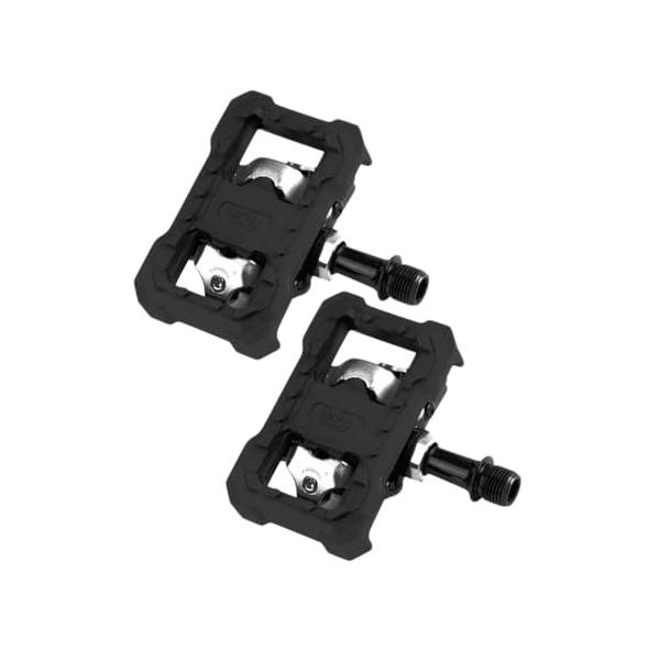 互換性強化: M520 M540 M8000 M9000等、各種のシマノクリップレスペダルと互換性があり、シマノのspdペダルとも互換性があります。高耐久性と滑り止め機能: 強固なナイロンPA612素材を採用したペダルプレート、高耐久で使い...