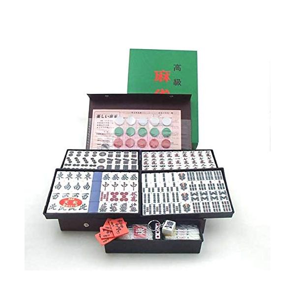 囲碁ラボオリジナル牌ストラップ1個付き　麻雀牌天和アール牌の人気商品です 背面青 白点棒付き。※アール牌は図柄のある面が曲面になっていて、積んだ時にずれにくい牌。崩れにくい。ストラップはお選び頂けません。牌背面の色：青。材質：ユリア樹脂。サ...