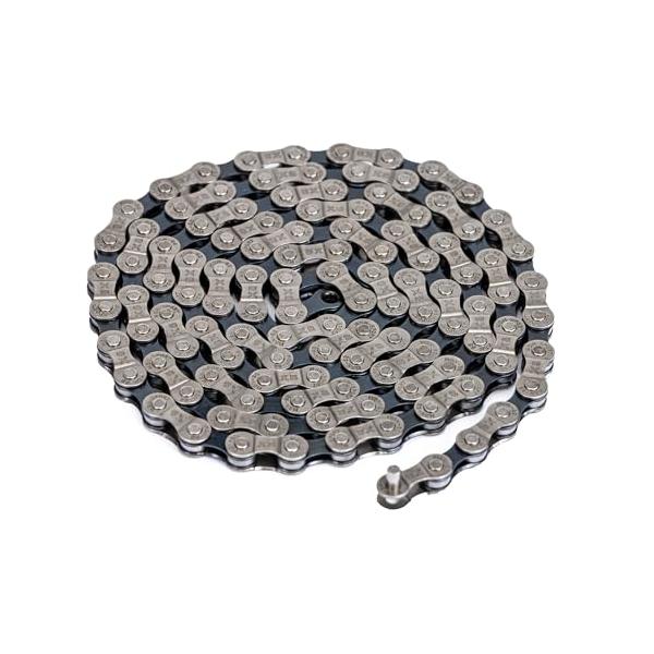 [セット内容]：自転車 チェーン*1。 サイズは、6/7/8速 変速  1/2 x 3/32インチ 116リンク。[素材]：合金鋼。超高強度鋼特性と卓越した耐摩耗性を兼ね備え、効率的なペダル力伝達と安定した動力伝送を実現。ライダーにスタート...