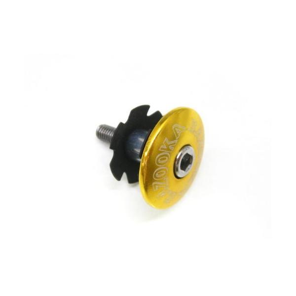 アルミ製1ヶ入りオーバーサイズカラー : ゴールドスポーツ&amp;アウトドア:自転車:自転車パーツ