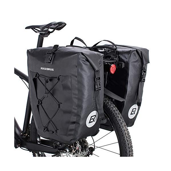 防水性 高級防水素材で作られた自転車リアバッグ、シームレス溶接工芸を採用し、防水性が良いです。 耐摩擦と耐久性 840Dナイロン生地を採用し、耐摩耗と耐久性に優れています。バックルの耐久性も優秀、高級感が溢れます。 大容量 大容量で荷物の持...
