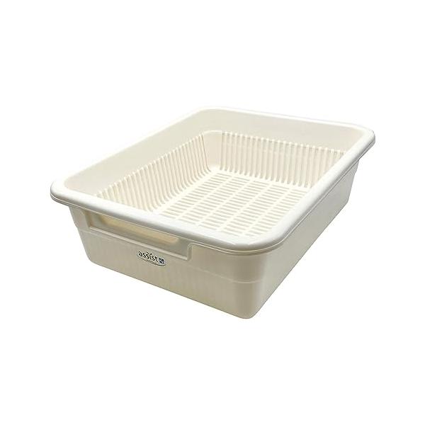 色：ベージュ / サイズ：No.1 / 幅(mm)：475 / 奥行(mm)：375 / 高さ(mm)：155耐熱温度(*)：120*ポリプロピレン(PＰ)ホーム&amp;キッチン:キッチン用品:シンク周り用品:水切りラック