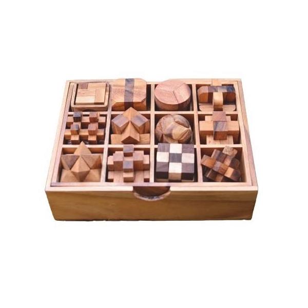 木製箱入りおもちゃ/パズル