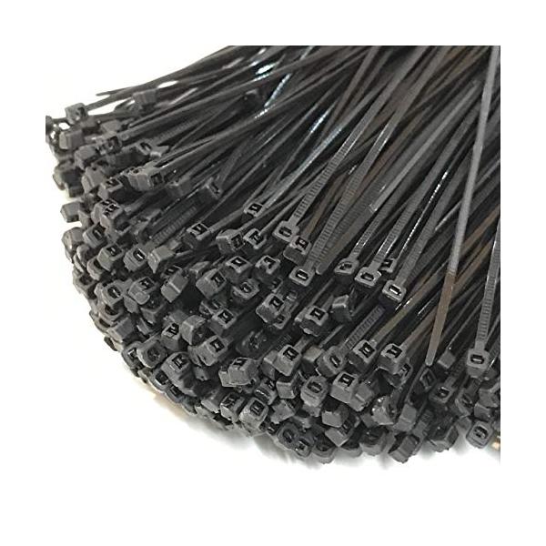 安心便利でたっぷりの大容量、 ナイロン製結束バンド。幅1.9mm*長さ200mmと使い勝手の良いサイズ。色は黒または白でどのような用途・場所でも使いやすいです。自動ロック型でラクチン。ケーブル類の結束や、対象物の固定などに大活躍!　小分けの...