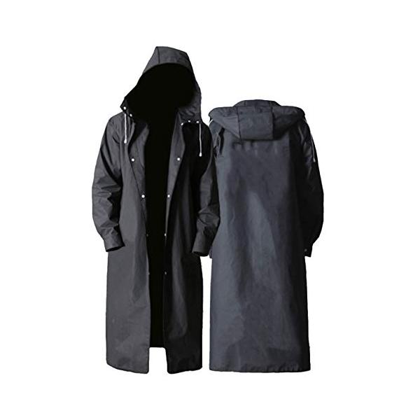 *ロング丈でフードがついたレインコート 雨合羽 です。 素材にEVAエコ生地が使用されているので、体に優しく、防水性にも優れており、 臭いの心配もありません。 *梅雨や夏の時期などの蒸し暑い日には、軽量でもしっかり雨を弾いてくれます。 よく...