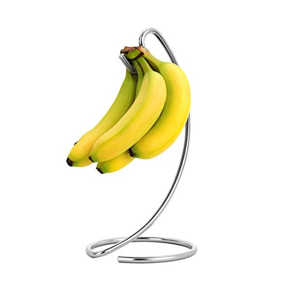取り出しやすい ? このバナナホルダースタンドは、バナナが傷つくのを防ぐのに最適な場所です。 キッチンカウンターやダイニングルームのテーブルに最適です。装飾デザイン ? 洗練されたデザインが目的を増します。 この装飾的なバナナツリーに束を吊...