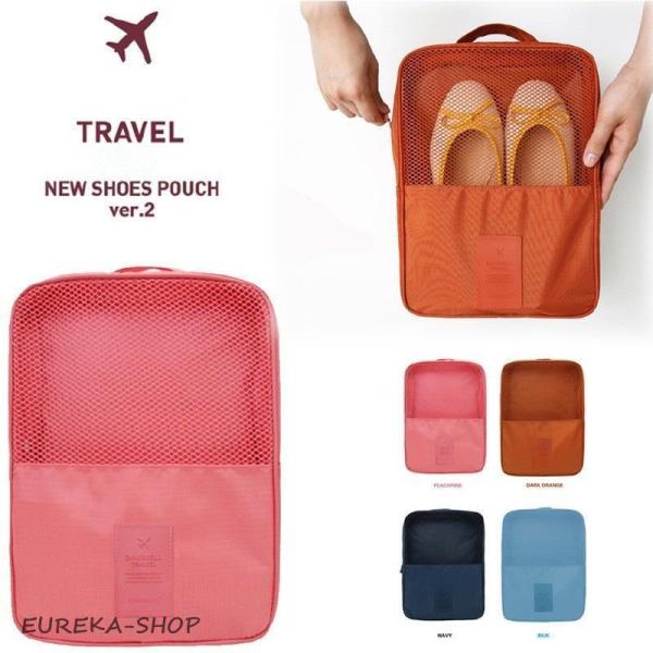 旅行やアウトドア、スポーツ等で靴を持ち運ぶときに便利なシューズケースです。ダブルジッパーなので出し入れも簡単◎中には仕切り板が1枚あり、フラットシューズなら2足収納可能です。内部と外部にそれぞれメッシュポケットがあり、3カ所に分けて収納する...