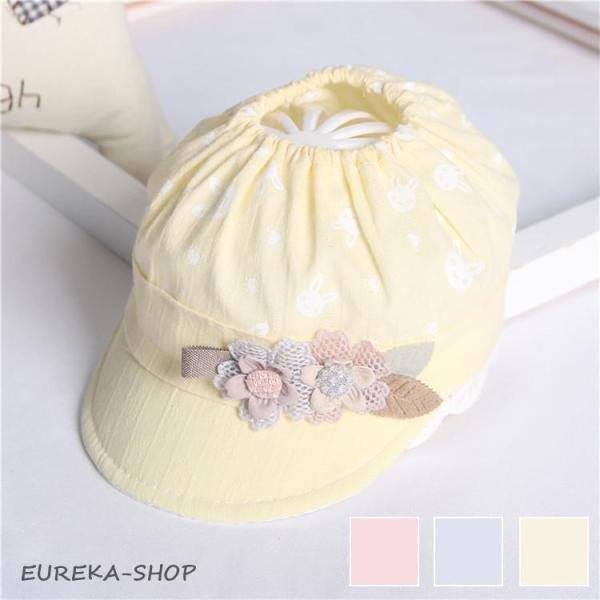 ■品名: ベビー帽子■素材:綿■カラー：全3色■サイズ：頭周り38-44CM■年齢:0-5ヶ月■季節：春、夏、秋、冬