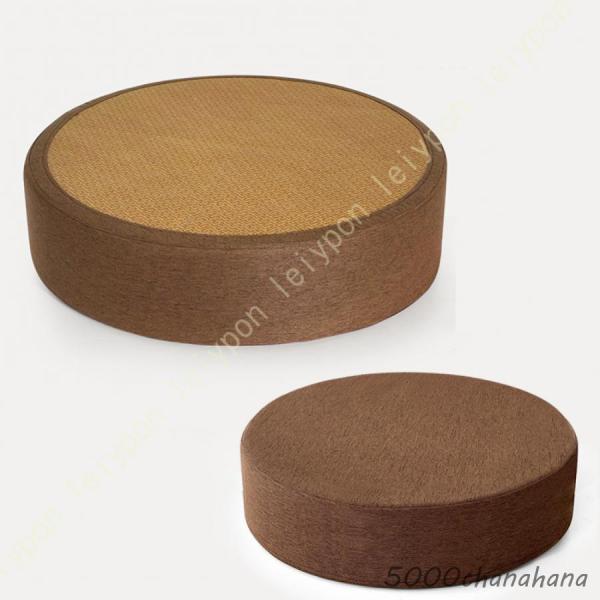 素材:藤+リネンサイズ（直径*高さ）：50cm*10cm 60cm*10cm天然素材から手織り、化学処理なし、環境保護、優れた靭性。現代人の姿勢を優しくサポートする「健康クッション」です。適度な柔らかさ、座る時に、体圧を吸収、分散して身体を...