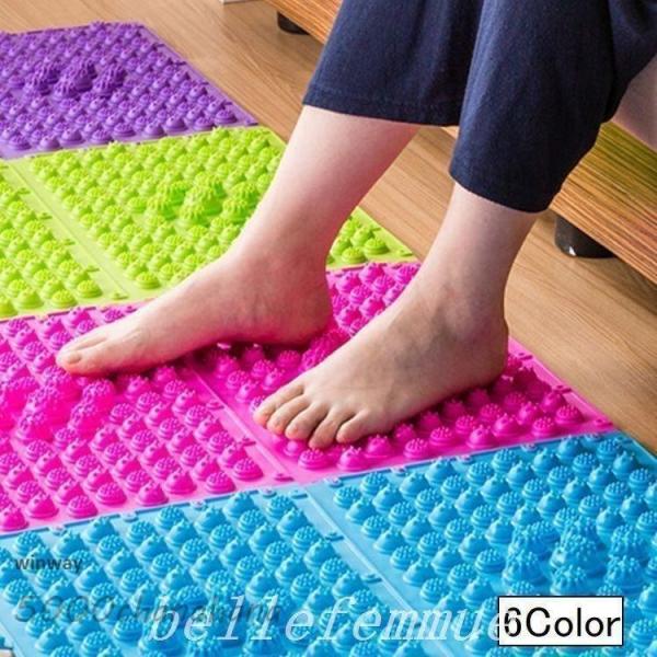 足つぼマット足ツボシート足つぼマッサージシート足裏刺激足裏マッサージフットマッサージ指圧踏むだけ歩くだけツボ押しグッズ突起柔らか
