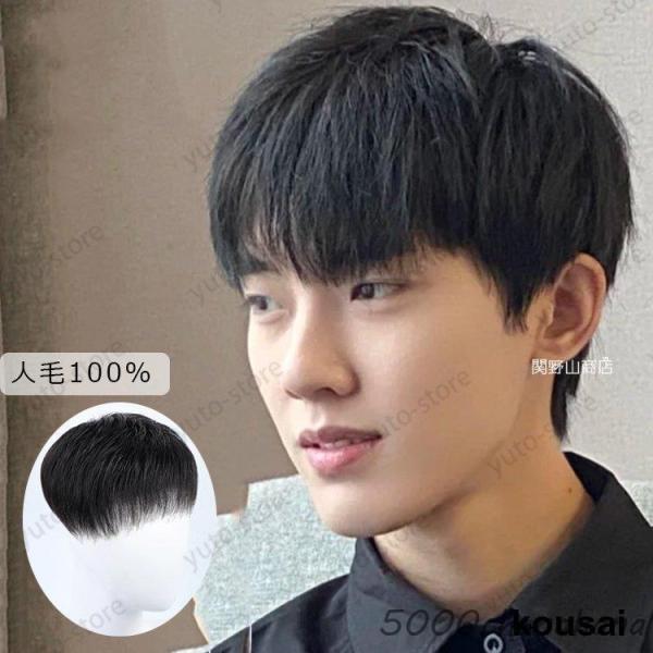 ウィッグ 自然 ウィッグ 脱毛 円形脱毛 頭頂部 抗がん剤治療 通気性 高品質 ヘアピース トップピース 人毛100% バージンヘア 総手植え ナチュラル 部分ウィッグ 部分かつら 男性 ウィッグ ポイントウィッグ つむじ 隠し つむじカバ...