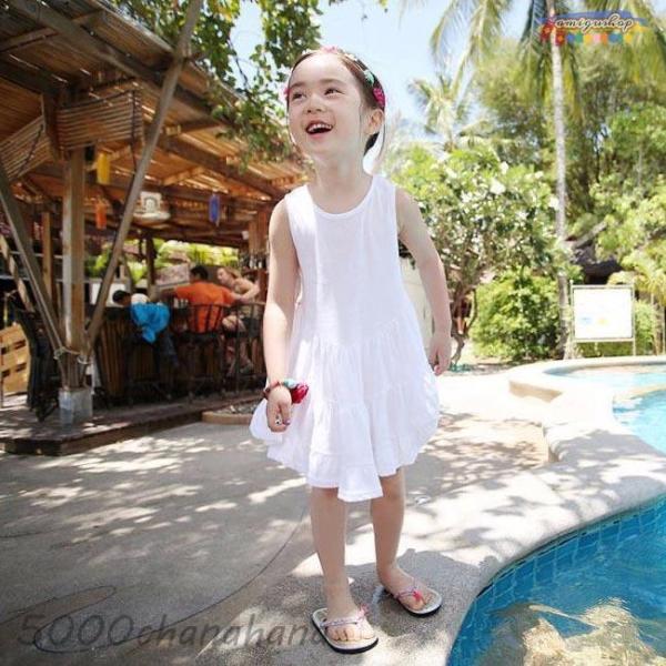 子供 ワンピース キャミワンピ キャミワンピース タンクワンピ タンクワンピース ノースリーブ 膝丈ワンピース 女の子 無袖 フォーマル キャミワンピースとタンクワンピース２タイプが用意！カラー : キャミワンピレット キャミワンピホワイト...