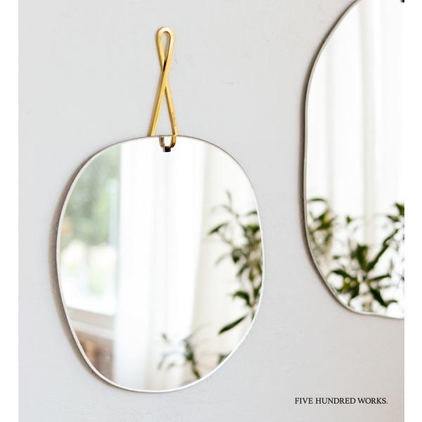 【商品名】 inbloom(インブルーム) ブラスウォールミラー Sサイズ【ブランド】Creer(クレエ)【商品仕様】size： ミラー 約w230×h230mmフック 約w35×d15×h110mm重量: 約160g素材: アクリル、ブラ...