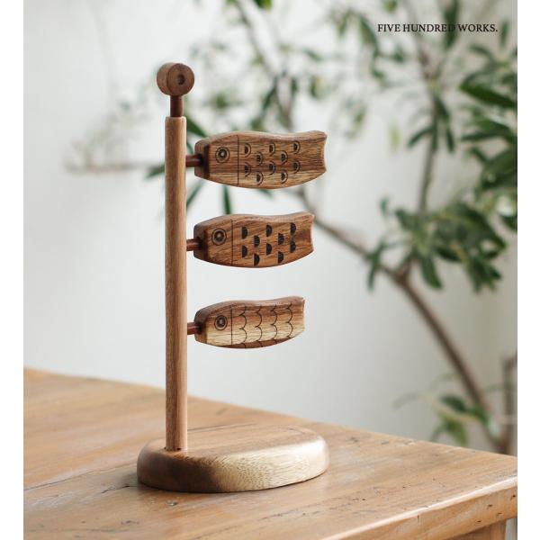 【商品名】NEIN MARKE(ナインマーケ)スワーウッド こいのぼり【ブランド】Creer(クレエ)【商品仕様】size：約 w100×d80×h200 mm重量: 約 90g素材: スワーウッド生産国：インドネシア【商品説明】インドネシ...