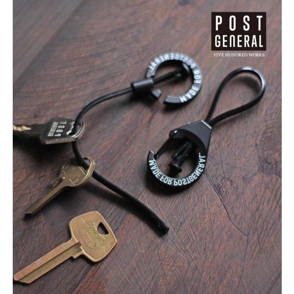 【商品名】ZINC ALLOY KEY RING &amp; KEY RING CARABINER（ジンクロアイ キーリング＆キーリング カラビナ）【ブランド】POST GENERAL(ポストジェネラル)【商品仕様】・キーリングsize：約...