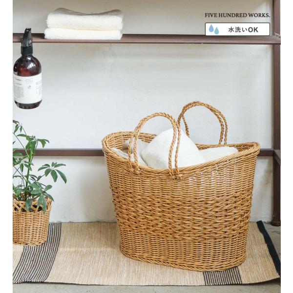 【商品名】UTILE NAIR(ユティル ナイール)マルシェバスケット【ブランド】Creer(クレエ)【商品仕様】size：約 w450×d320×h310mm(持ち手h170mm)重量：約 780g素材：ポリプロピレン、ポリエチレン原産国：中国