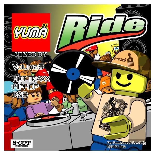 DJ Yuma Ride Vol.8 : 第8弾！！最新の曲をGroove感あるM ixでEast SideからSouth,Slowナンバー までギッシリ詰まった納得の内容！  今回もあのT.I.も着たTシャツを手掛ける デザイナーKuni...