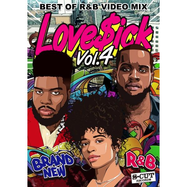 Love$ick Vol.4R＆B Video Mix大人気につき第四弾！今旬なR＆BをDVDに120分フルMix！ジャケットも大人気な本作を映像でお楽しみ下さい！家のTVからドライブにもこの一枚！ジャケットにもなったグラミー新人賞ノミネー...