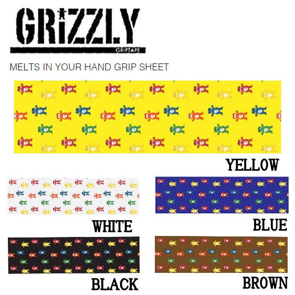 サイズ9×33素材***カラーYELLOWWHITEBLUEBLACKBROWN商品詳細MELTS IN YOUR HAND GRIP SHEET