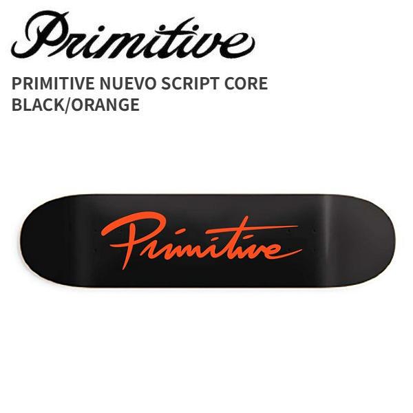 【Primitive】プリミティブ NUEVO SCRIPT CORE DECK スケートボード スケボー 板 SKATEBOARD 単品 8.0×31.75 WB14 ONE COLOR【正規品】 プリミティブ Primitive NUEVO SCRIPT CORE DECK スケートボード