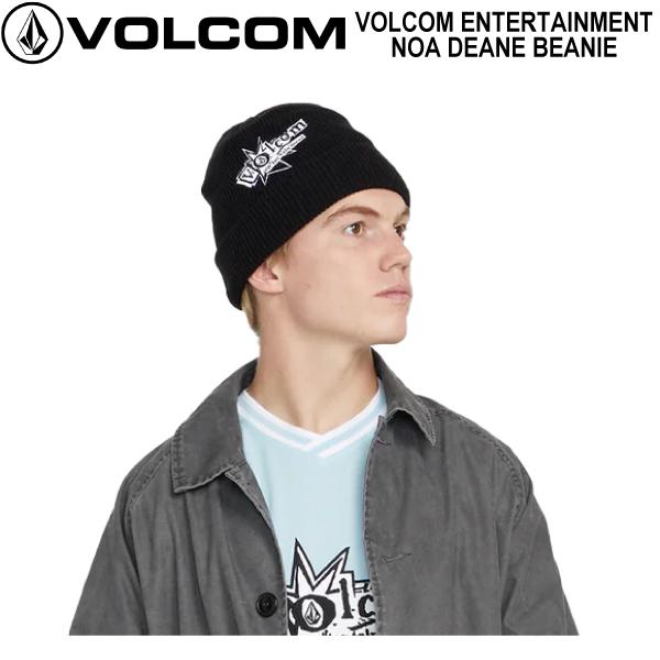 サイズO/S素材アクリル100％カラーBLK商品詳細・スカルフィット、ロールカフ・6本のダーツ入りリブニット・グラフィックロゴ刺繍・Noa Deaneとのコラボレーションデザインアーティスト、ミュージシャン、そしてサーフィンで最もエキサイテ...