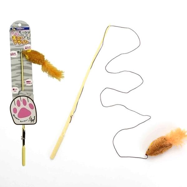 わくわくしながらちょっかいをかける、 《じゃれ猫》シリーズからのラインナップ。フワフワのねずみ君が魅力的です。毛が抜けにくいのもうれしい仕様ですね！猫ちゃんと一緒にいっぱい遊びましょう！・チョロチョロ動かせば狩猟本能あらわに大突進！ 　つか...