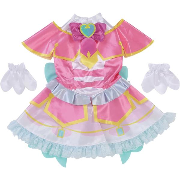 商品情報ブランド BANDAI(バンダイ)『名探偵プリキュア！』より、「変身プリチューム キュアミスティック」が登場！キュアミスティックになりきれる衣装です。☆別売りの「変身プリチューム キュアミスティック アクセサリーセット」と一緒に着用...