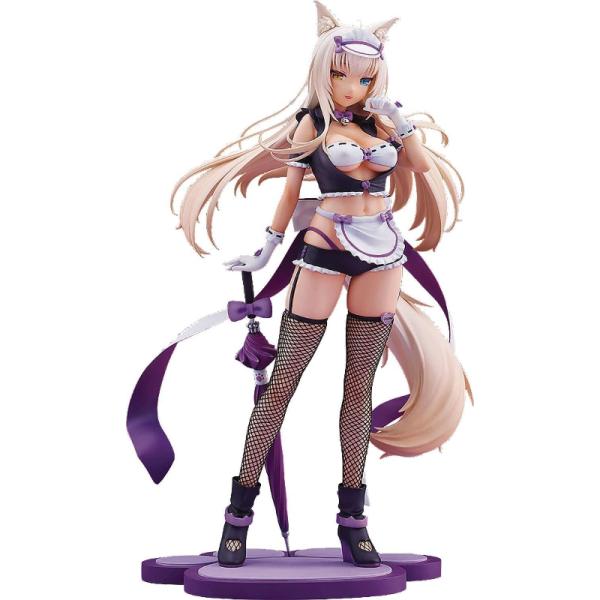 商品情報ブランド ネコヨメ(NEKOYOME)PCゲーム『ネコぱら』より、メインクーンの大型種妹ネコ、ココナツがレースクイーン風にアレンジされた姿でスケールフィギュア化。原作者兼イラストレーターのさよりが、原型の仕上げを担当し、キャラクター...
