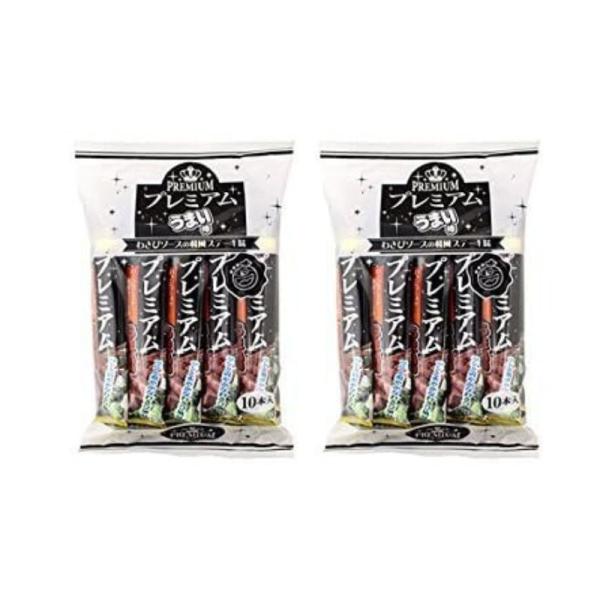 ブランドプレミアムうまい棒味和風ステーキ味本数2袋20本入