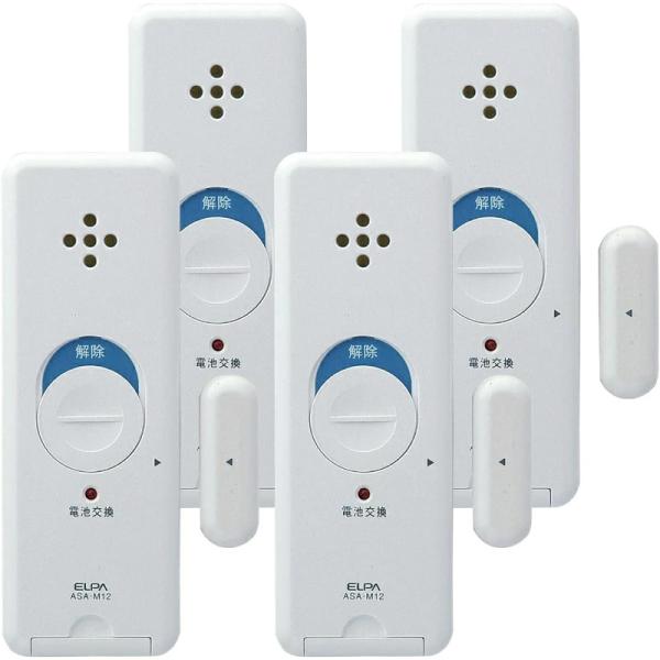 商品情報ブランド名 エルパ(ELPA)製品型番 ASA-M12-N4P(W)検知方式 開放検知式(窓やドアの開放を検知)電源 コイン形リチウム電池CR2032x1個(別売)製品サイズ/付属品 3x13.1x17.9 センチ/両面テープ(防犯...