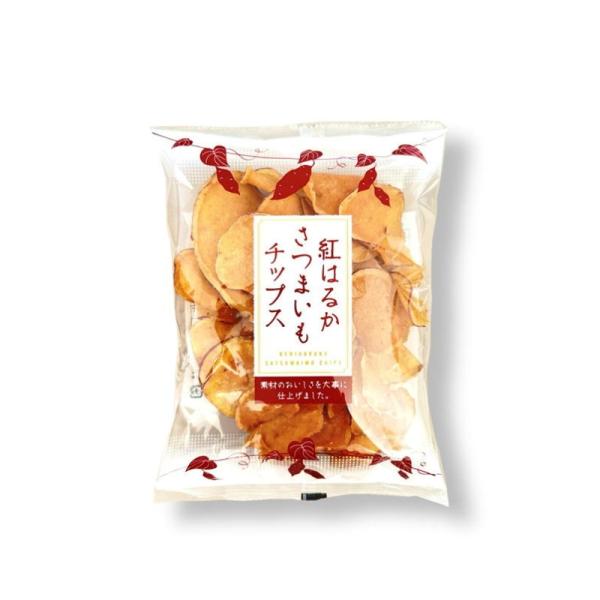 商品名紅はるかさつまいもチップスメーカー名丸成商事原材料さつまいも（国産）、植物油、砂糖、食塩内容量100g/個備考予告なくパッケージデザインが変更される場合があります。
