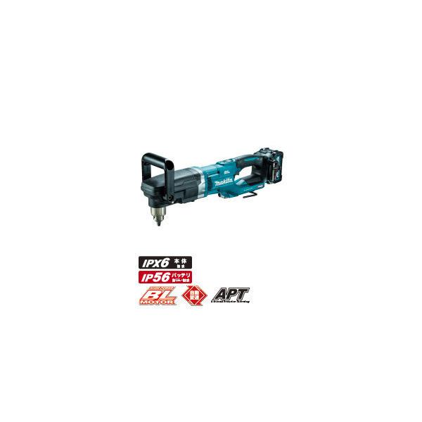 ≪ マキタ　充電式アングルドリル　DA001GZK　標準付属品 ≫●ケース●チャックキーS13（763251-3）●サイドグリップ●六角棒スパナ※詳しい仕様はパソコンサイトをご覧ください。