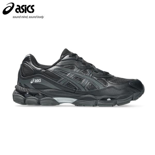 【発売日：2026年02月27日】「ASICS SportStyle / アシックス スポーツスタイル | GEL-NYC 1203A280.003 - Black/Black」アシックスのさまざまなヘリテージシューズの要素を現代的なデザイ...