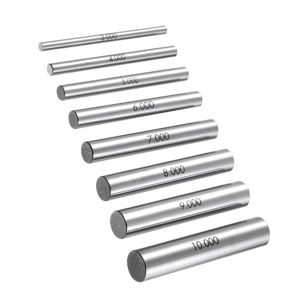 [仕様]●径精度(μm)：±1.5●真円度(μm)：0.8●直径不同(μm)：1.6●本体：鋼●端面から5mmは精度保証外となります。