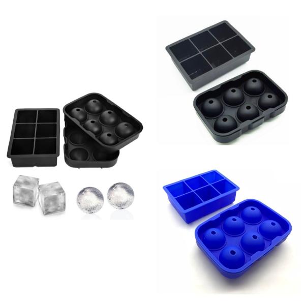 ☆カラー彡【ブラック、ブルー】☆素材彡【シリコン】☆商品説明彡画像のような丸い氷と四角い氷が作れる製氷皿のセットです^_^丸い氷はお店みたいで、お酒がさらに美味しく飲めますよ^_^更にアイスキャンディーも作れます^_^是非この機会にお買い上...