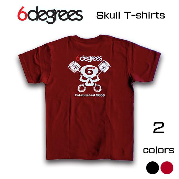 6DEGREESスカルシリーズに待望のTシャツが追加…！！！