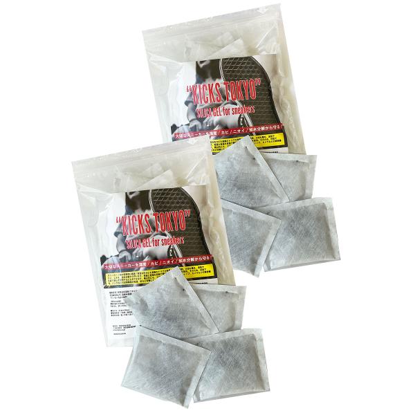 【大切なスニーカーをカビ、加水分解、劣化から守る】東京発！スニーカーケアブランド「KICKS TOKYO」のスニーカー保管用シリカゲルチップ（24個入り）。除湿＆防カビ＆消臭のトリプル効果のある乾燥剤で、大切な靴を、湿気やカビ、ニオイ、加水...
