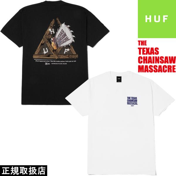 公式　HUF ハフ　正規取扱店1974年に公開された「The Texas Chainsaw Massacre（邦題：悪魔のいけにえ）」は、インディペンデント・ホラー映画の中で最も重要な作品のひとつとなりました。HUFでは初のホラー映画とのコ...