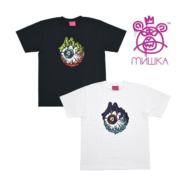 MISHKA ミシカ 正規取扱店MISHKAの盟友「LAMOUR SUPREME」氏による独創的なタッチが最高にクールな一着。SPOTアイテムとしてのリリースであり、通常のカタログにはない限定TEEです。■　サイズ　■S　（ 着丈：60cm...