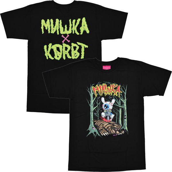 MISHKA ミシカ 正規取扱店トイメーカー「KID ROBOT」とのコラボレーションアイテムのTシャツ。ポップさと毒々しさが共存し、両ブランドの良さが十二分に発揮された１枚です。■　サイズ　■S　（ 着丈：65cm　身幅：46cm　袖丈：...