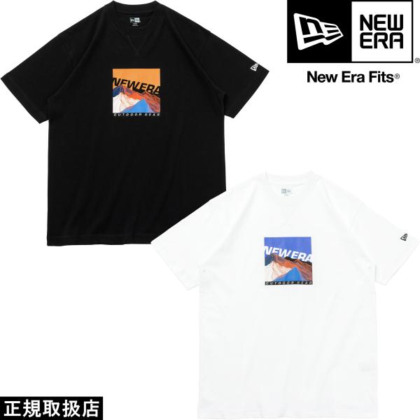 NEW ERA ニューエラ 正規取扱店アウトドアモチーフのオリジナルグラフィックデザインをフロントにレイアウト。襟もとにガセット、脇下にアイレットを配したアウトドア仕様のボディ。ニューエラオリジナルのレギュラーフィット。■　サイズ　■S　（...