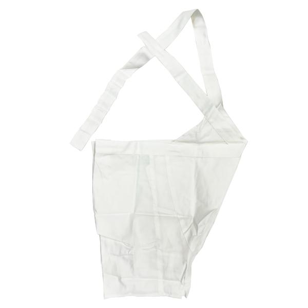 白半股引の品質：綿１００％半ズボンのようなひざ上までの丈の股引で、夏のお祭りでよく使用されています。裾が太ももにピタッと合わさっているのが粋な履き方です。丈が短めの法被を合わせるのがおすすめです。３枚目の写真の左側（厚手生地使用と書いていな...