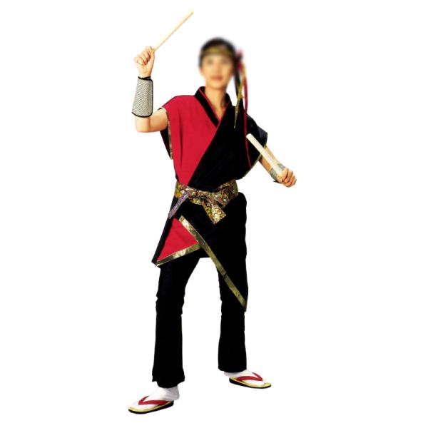 子どもと大人でお揃いの衣装として、とても人気があります！袖無し法被の品質：ポリエステル１００％●サイズ●　５号：身丈約６０ｃｍ・身巾約４８ｃｍ　７号：身丈約７０ｃｍ・身巾約５６ｃｍ　Ｍ寸：身丈約７５ｃｍ・身巾約６５ｃｍ　Ｌ寸：身丈約８０ｃｍ...