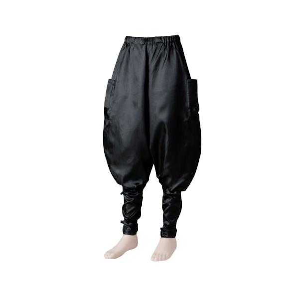 たっつけ袴風のいなせなよさこいパンツです。両脇に鳴子入れ用のポケットがついております。よさこいたっつけパンツの品質：ポリエステル１００％　Ｍ寸；股下約７８ｃｍ・総丈約１０８ｃｍ　Ｌ寸；股下約８４ｃｍ・総丈約１１６ｃｍ※パンツ以外の、よさこい...