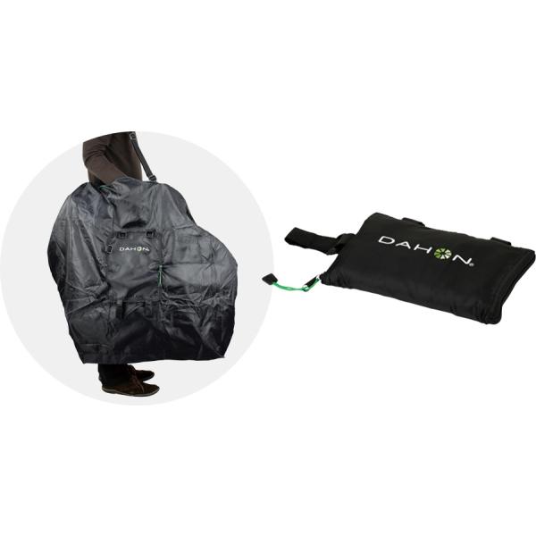 新しい形状の輪行袋『Slip Bag』が登場。車体全体を覆い、ファスナーで閉じる形状のため袋からタイヤ・シートポストが飛び出す事がありません。未使用時にはコンパクトに畳んでシートポスト・ハンドルバーに取り付けられます。Slip Bag mi...