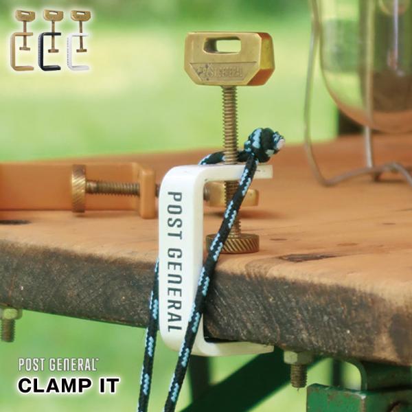 「キャンプ用のテーブルに物を吊りさげたい。」「ブックエンドをしっかりと固定したい。」「DIY家具をカスタムしたい。」そんな要望から生まれたのがCLAMP IT。小さいながら重量感があり、無骨なスチールフレームに真鍮のハンドルがアクセントにな...