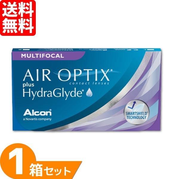 エアオプティクス プラス ハイドラグライド マルチフォーカル (1箱6枚入り)(AIR OPTIX plus HydraGlyde Multifocal)次世代素材「シリコーンハイドロゲル」の採用により、アルコン社製の従来の遠近両用ソフトコ...