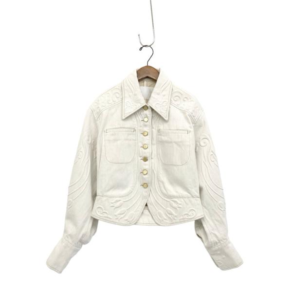 未使用品 24SS Mame Kurogouchi マメクロゴウチ Floral Embossed 未使用品 24SS Mame Kurogouchi マメクロゴウチ Floral Embossed